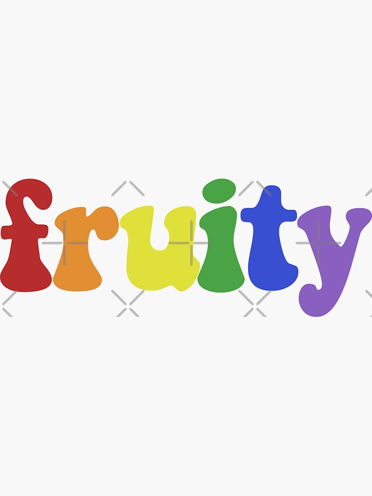 "fruity" Sticker by CKay-Designs | Redbubble