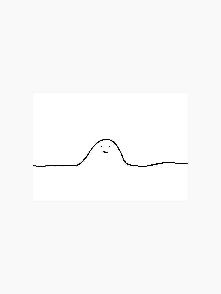 "lump" Sticker by celery-cat | Redbubble