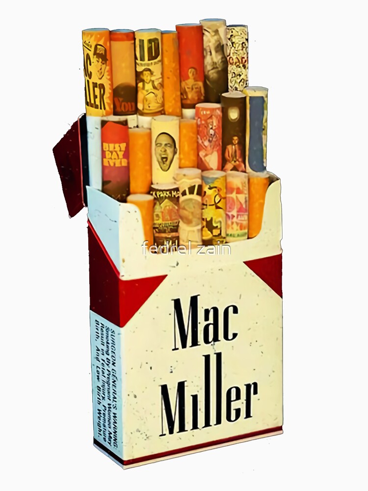 "Cigarette Pack Mac Classic Vintage Poster" T-shirt for Sale by ...