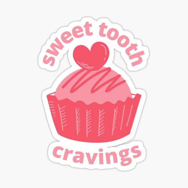 "sweet tooth" Sticker by Druxied | Redbubble