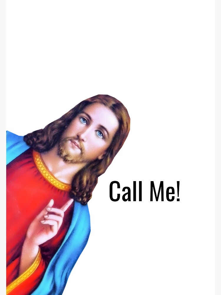 "Jesus: Call me Meme, Jesus is watching Meme" Spiral Notebook by ...