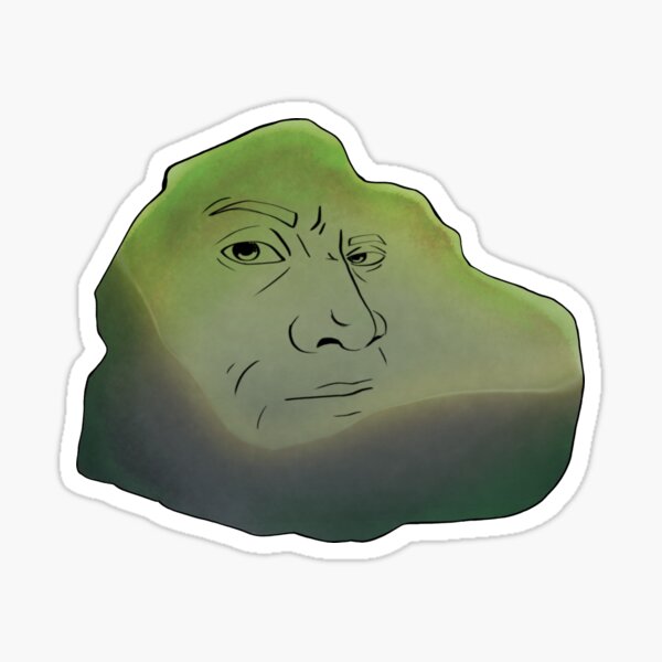 "THE rock?!?!??!!" Sticker by P4perpage | Redbubble