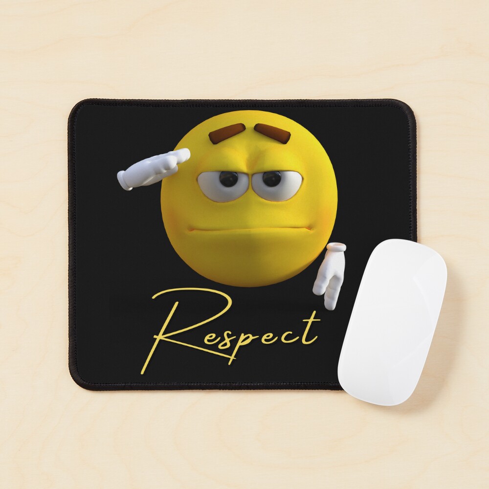 "Respect - Emoji Funny Face" Photographic Print for Sale by G-Cafe ...