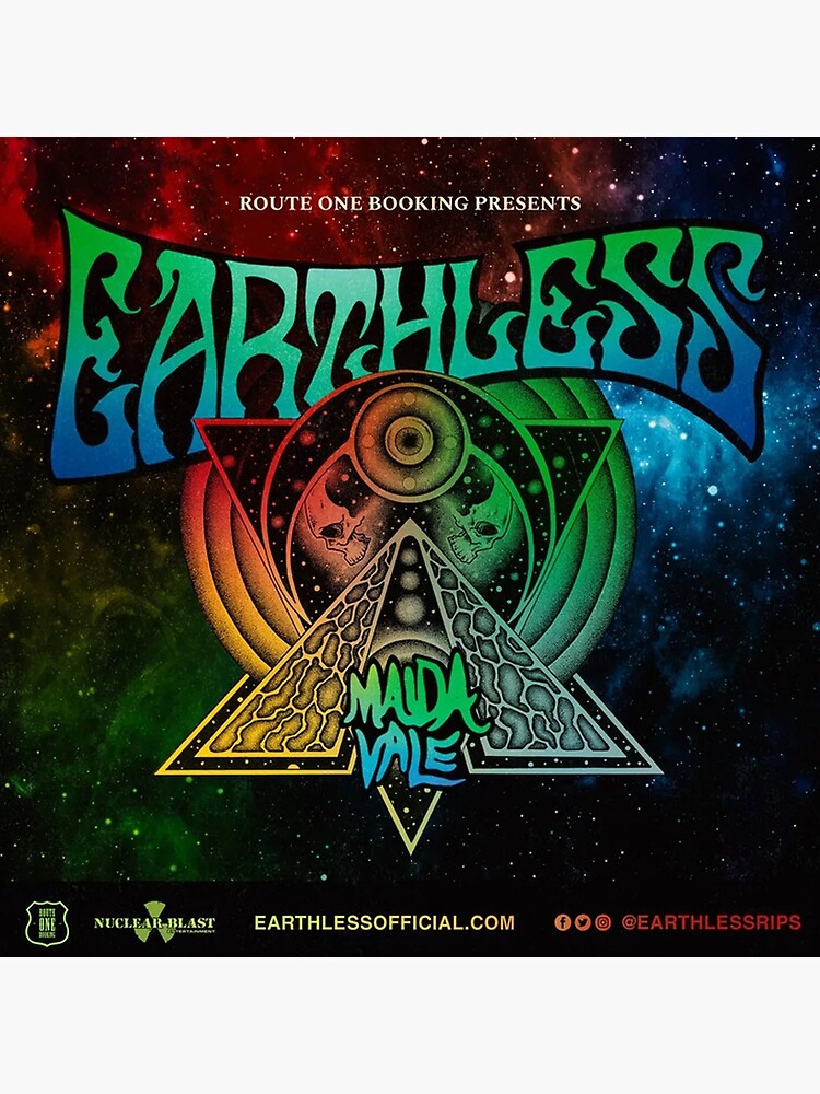 "EARTHLESS TOUR 2022" Photographic Print for Sale by onnor36 | Redbubble