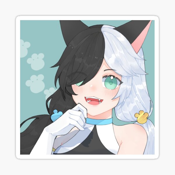 "Smug Magic Kat" Sticker by MagicxKat | Redbubble