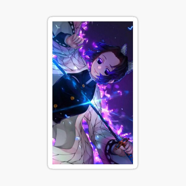 "Shinobu kocho_kimetsu no yaiba" Sticker by Animeshop-pro | Redbubble
