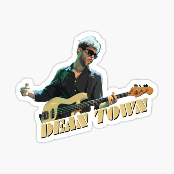 "Vulfpeck Joe Dart Dean Town" Sticker by VenaDeAmor | Redbubble