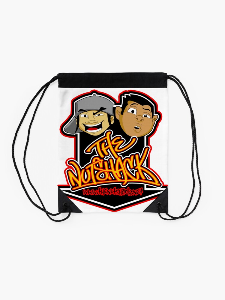 "The Nutshack Logo" Drawstring Bag for Sale by TheCosmicGnome | Redbubble