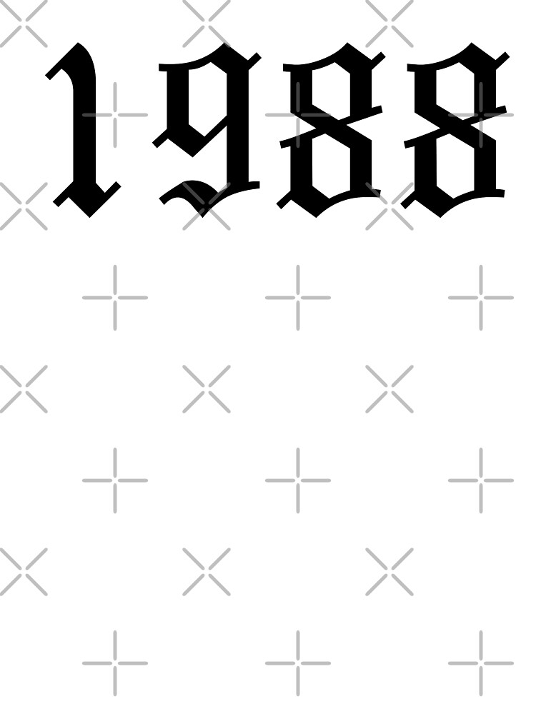 1988 Old English Kids T Shirt For Sale By Msa 42 Redbubble