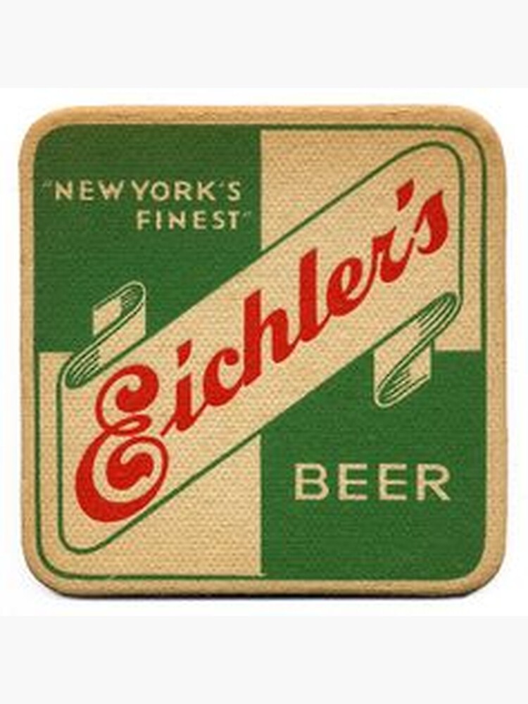 "Eichler's Beer" Sticker for Sale by uniquenostalgia | Redbubble