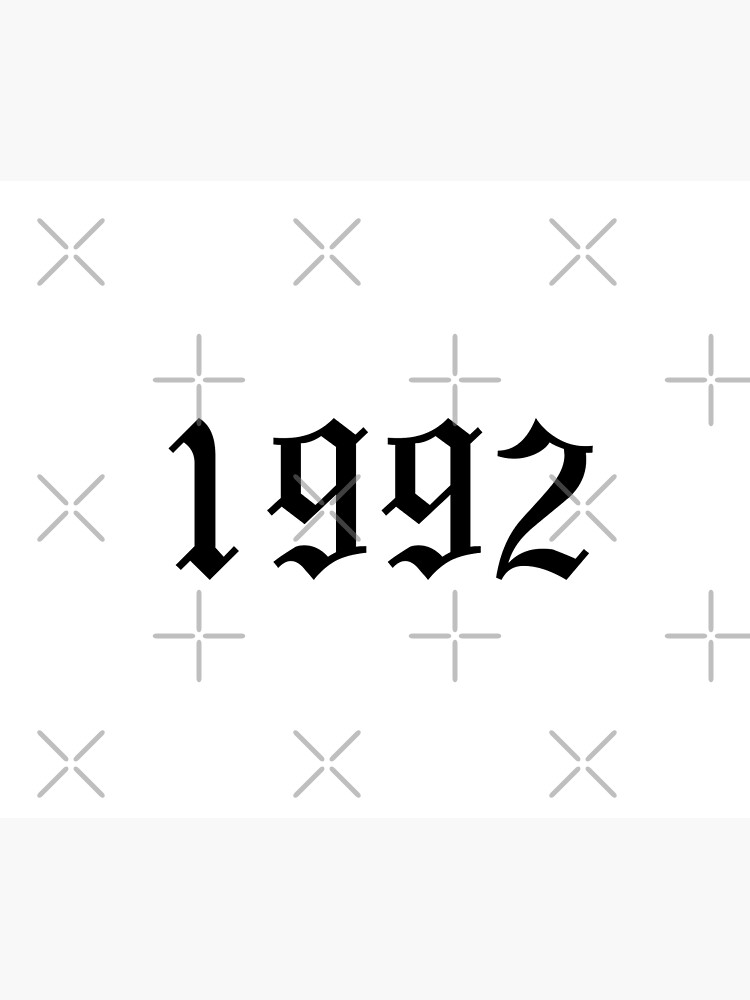 "1992 Old English" Poster for Sale by MSA-42 | Redbubble