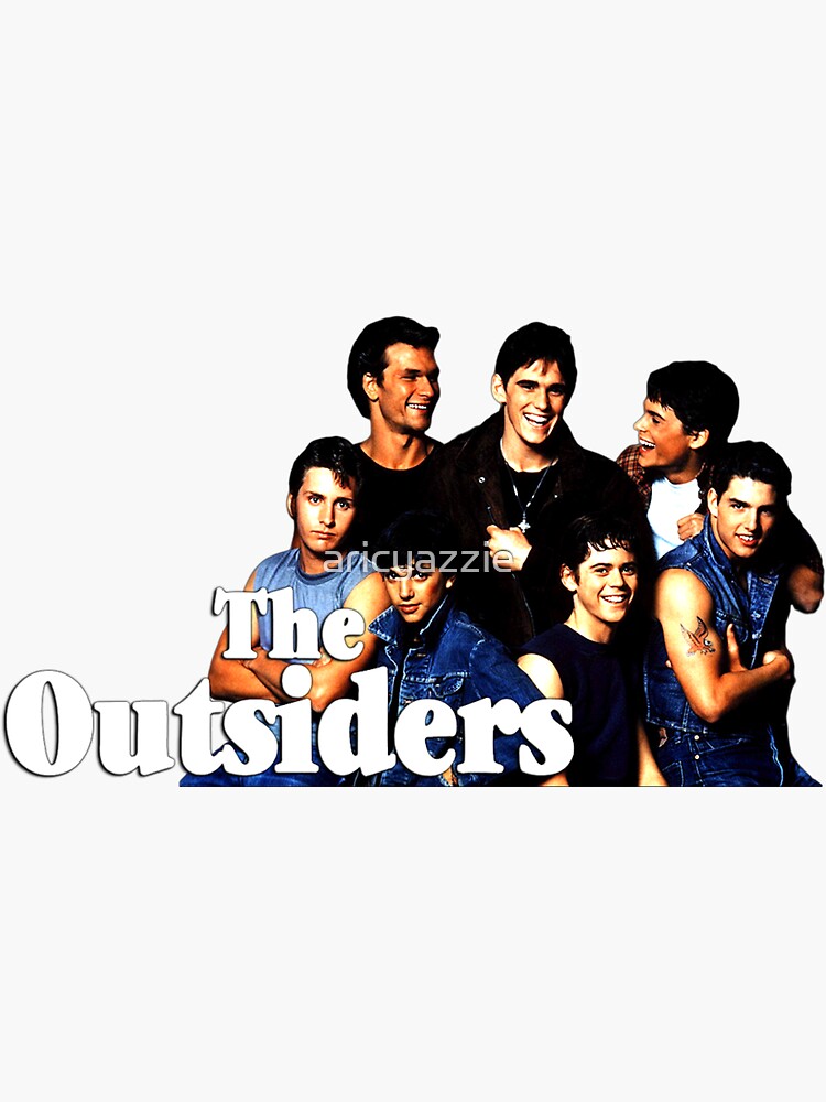 "The Outsiders" Sticker for Sale by aricyazzie | Redbubble
