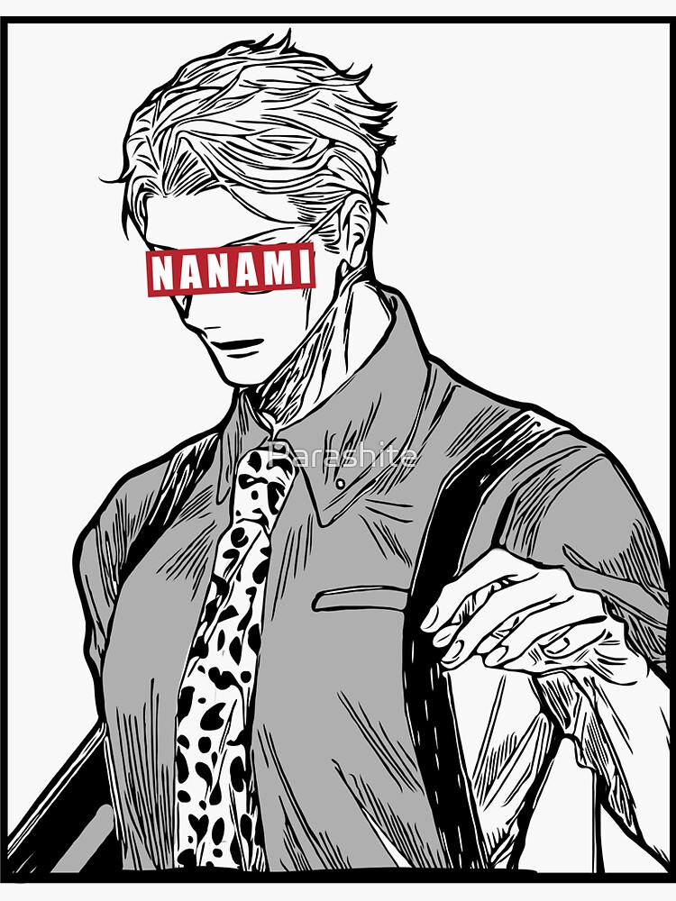 Pegatina «jujutsu nanami kento manga panel» de Parashite | Redbubble