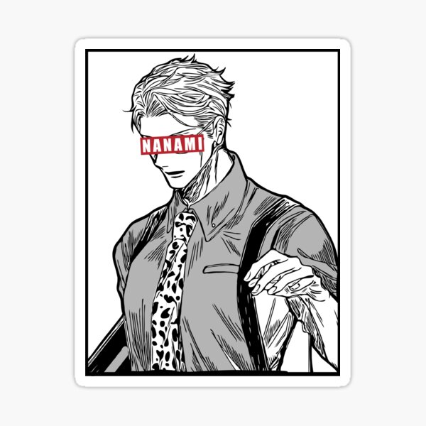 Pegatina «jujutsu nanami kento manga panel» de Parashite | Redbubble