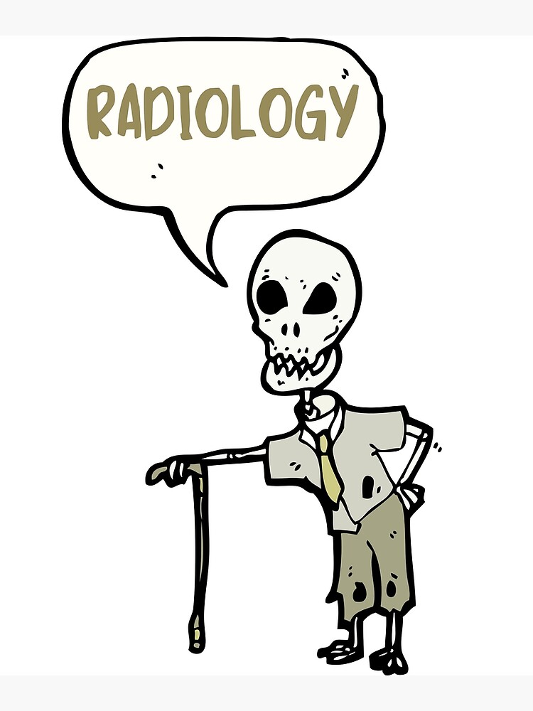 " Funny Radiology You Pose We Expose Dabbing Skeleton X-Ray" Poster by ...