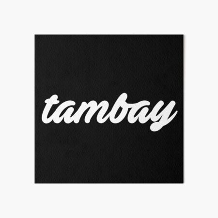 "TAMBAY FILIPINO TAGALOG WORD" Art Board Print for Sale by aydapadi ...
