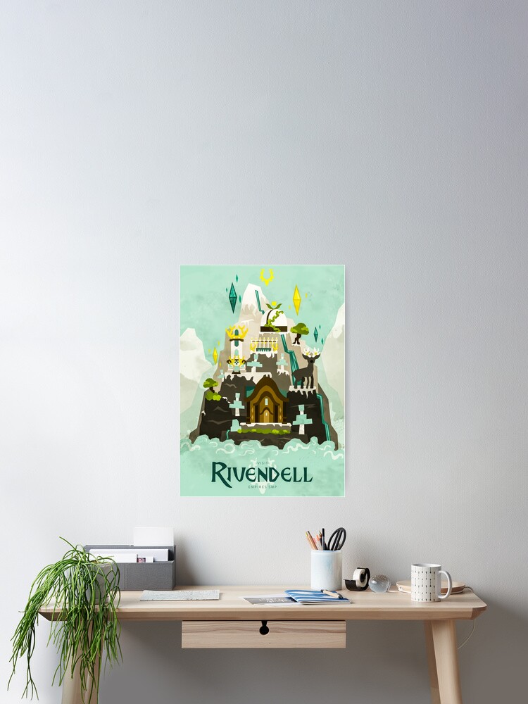 "Visit Rivendell" Poster for Sale by kkimg911 | Redbubble