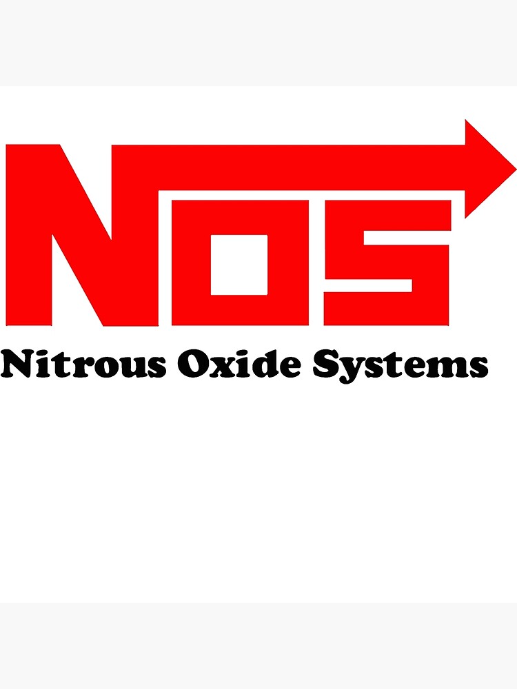 "NOS Racing Symbol" Poster by moramorakun | Redbubble