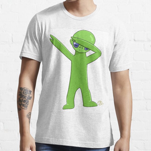 "Cringey/Cringy Green Ailien Dabbing" T-shirt for Sale by Lams ...