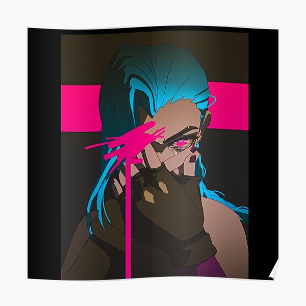 "Jinx crying Art - Arcane Scene Fan Art " Poster by TheSkorpBrush ...