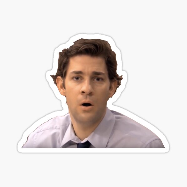 "jim" Sticker by macngeese | Redbubble