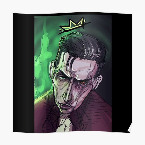 "Silco - Arcane Scene Fan Art " Poster by TheSkorpBrush | Redbubble