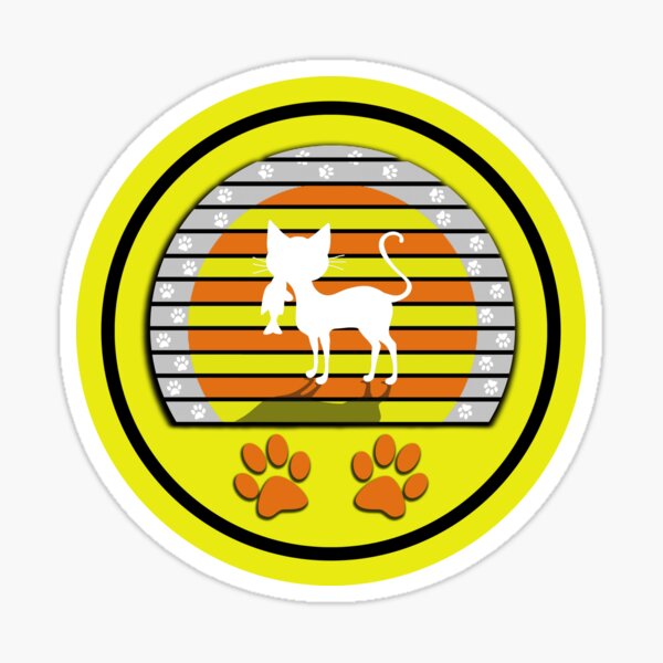 "Cat Food Sign" Sticker for Sale by emhoteb | Redbubble