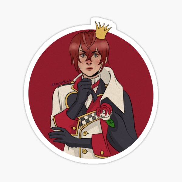 "RIDDLE TWISTED WONDERLAND" Sticker for Sale by Ansiettina | Redbubble