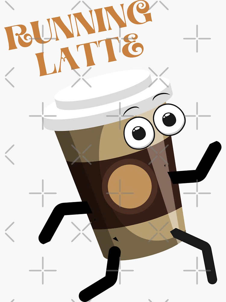 "Coffee Latte" Sticker by SamXDesigns | Redbubble