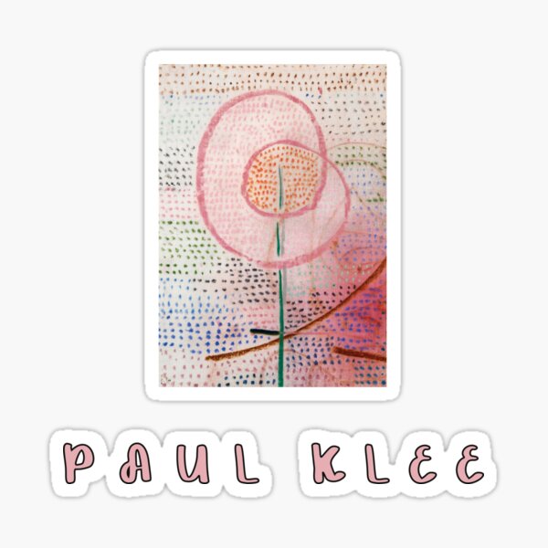 Pegatina «Klee | Floreciendo 1934 | Gato Mandón: Página de inicio ...