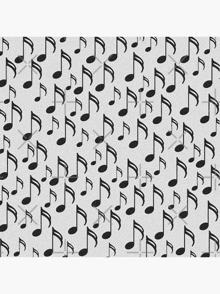"Music notes pattern mosaic structure, music fan outfit, great musician ...