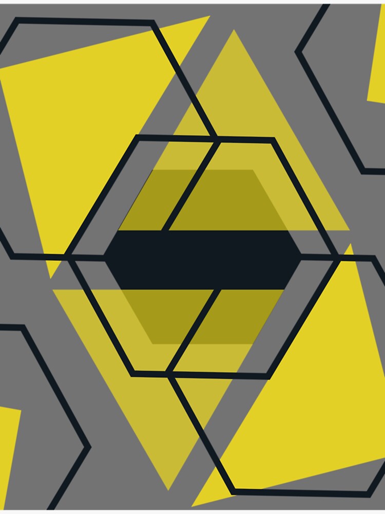 "Geometric design " Sticker for Sale by GracefullyInsp | Redbubble