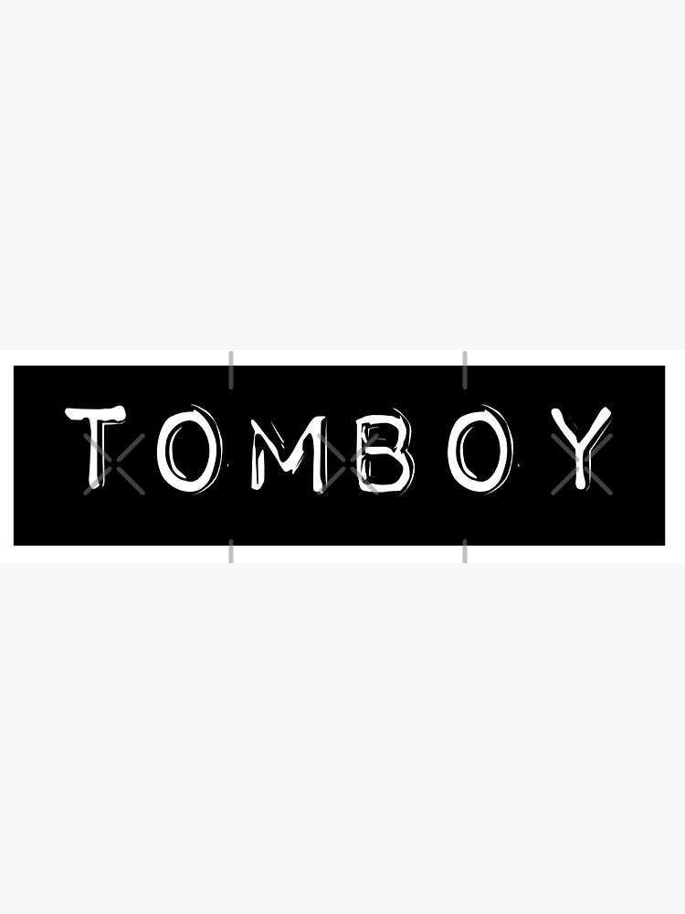 "TomBoy" Sticker for Sale by KeepKarmaArt | Redbubble