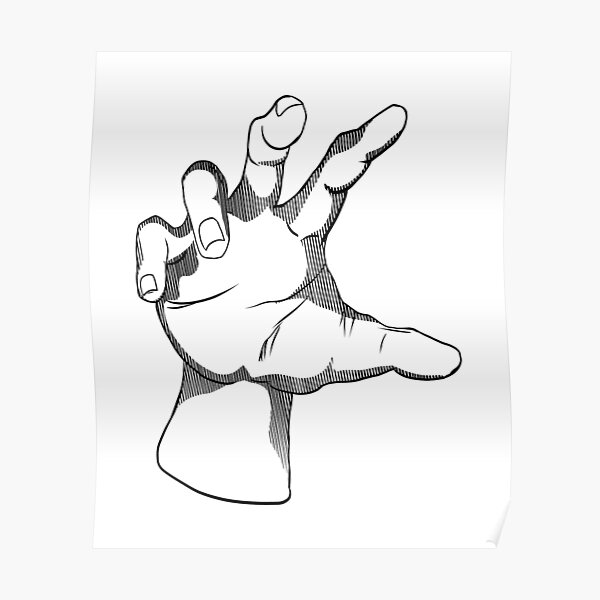 "reaching out" Poster for Sale by orbsight | Redbubble