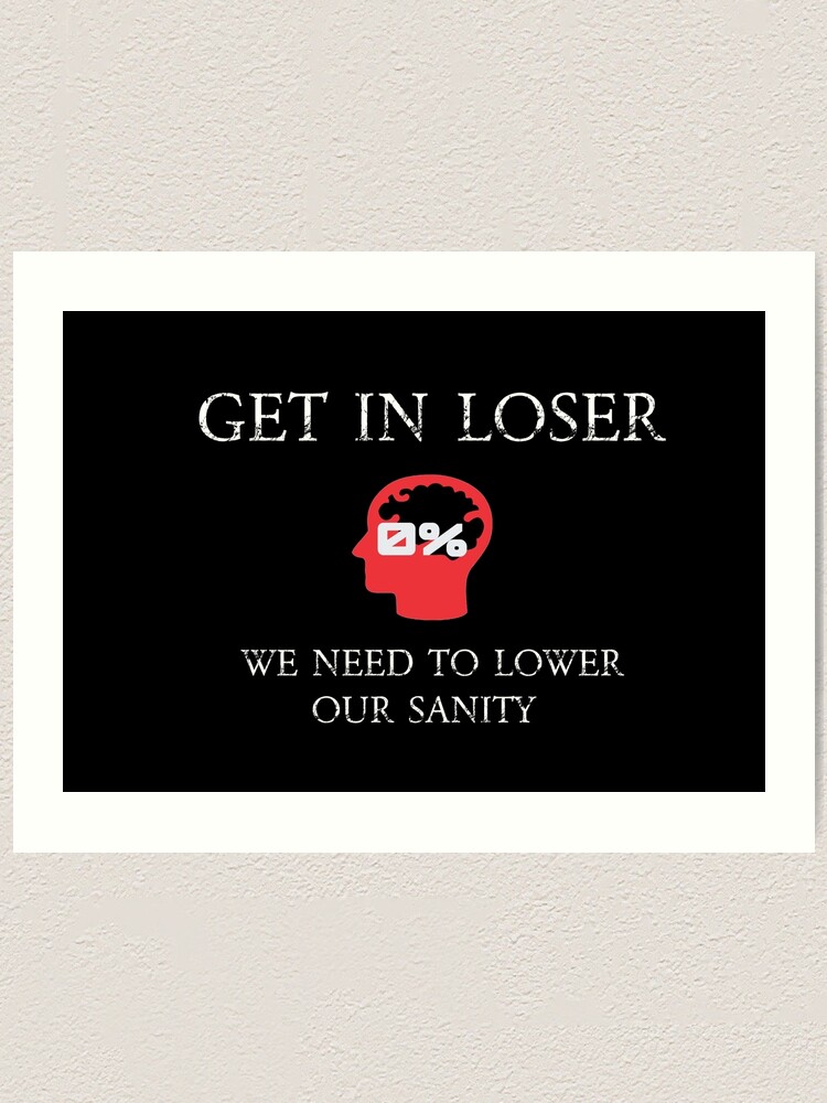 "Phasmophobia Low Sanity" Art Print for Sale by NovocainArt | Redbubble