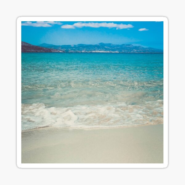 "Crystal Blue Water" Sticker by AnnPrecious | Redbubble