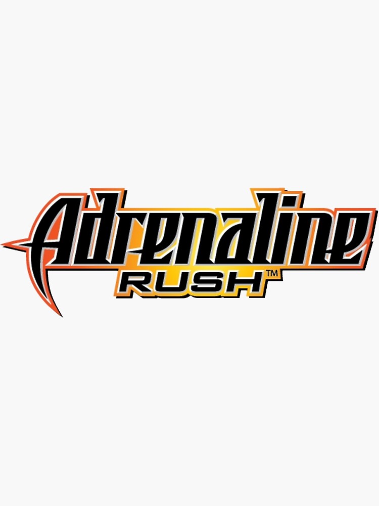 "Adrenaline Rush design" Sticker by dusamulaas | Redbubble