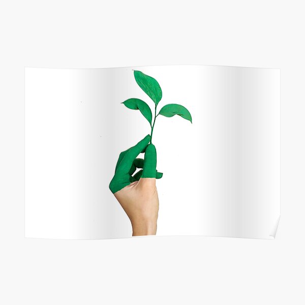 "The Green hand" Poster for Sale by Creativehub92 | Redbubble