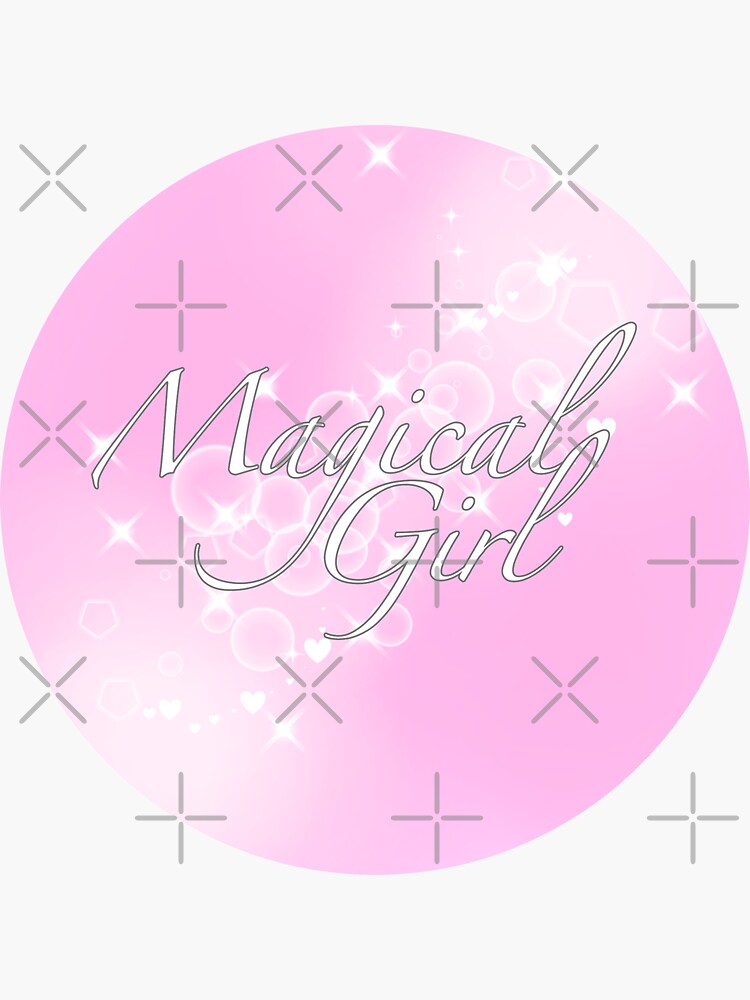 "Magical Girl" Sticker for Sale by NeptuneAria | Redbubble