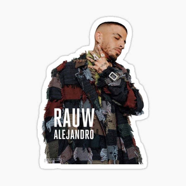 "Rauw alejandro Sticker " Sticker for Sale by styleist2021 | Redbubble