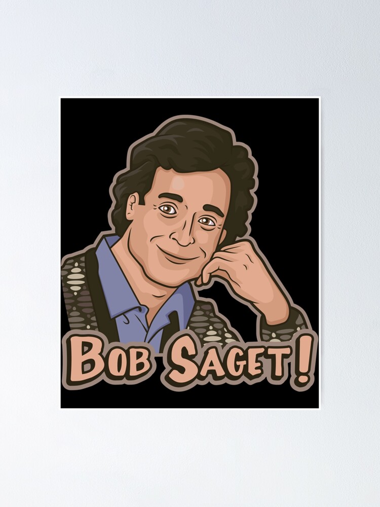 "Bob Saget! " Poster for Sale by Mcleany | Redbubble
