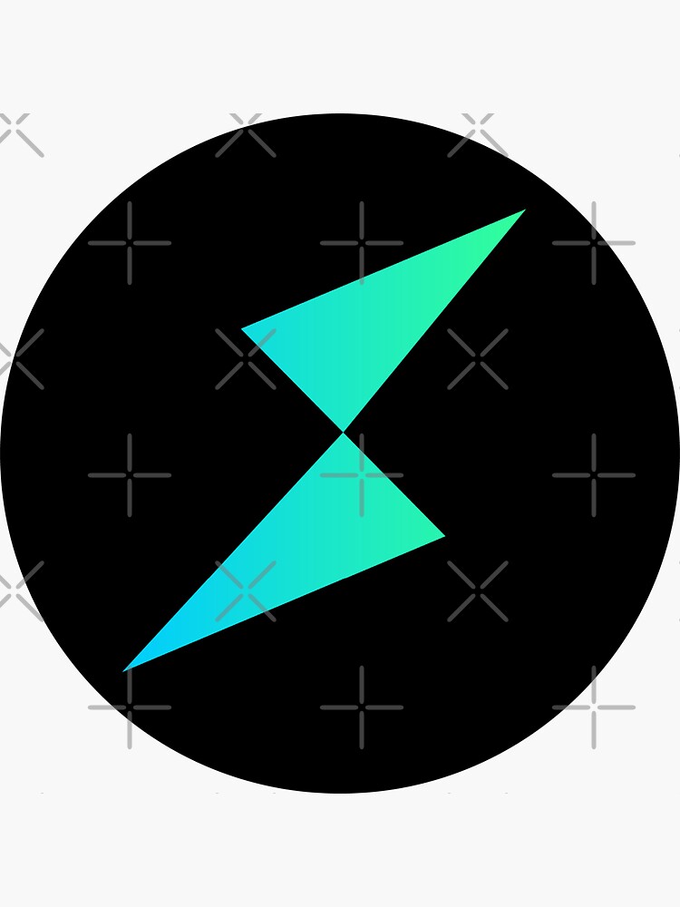 "THORChain cryptocurrency - THORChain RUNE Token" Sticker for Sale by ...