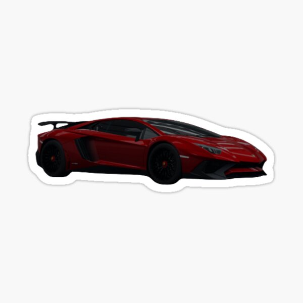 "Lamborghini aventador " Sticker for Sale by carphotodesigns | Redbubble