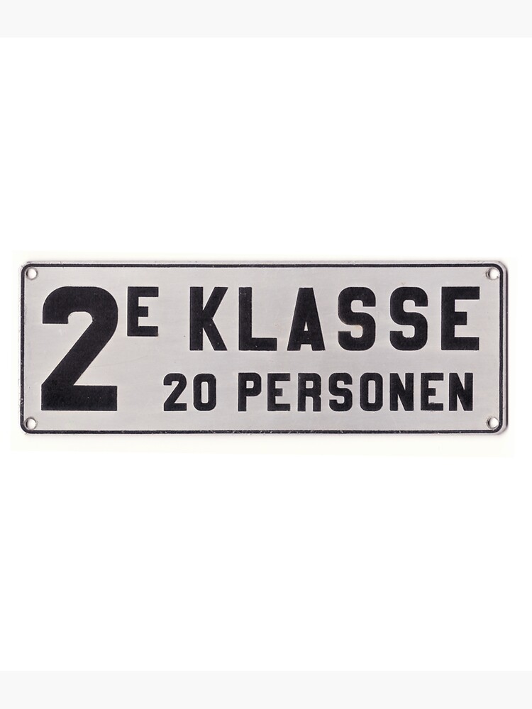 "Second class" Sticker by parakhod | Redbubble