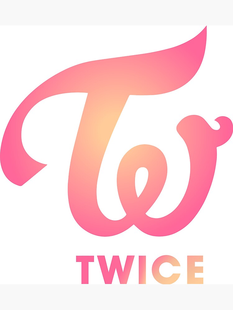 "Twice logo" Photographic Print by KpopAndJMusic | Redbubble