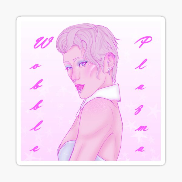 "PfP" Sticker for Sale by Wobble-Plazma | Redbubble
