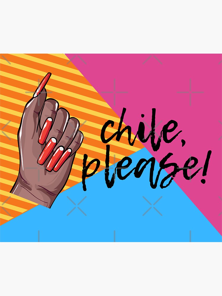 " Chile Please! (Stripe Edition)" Sticker by WholeMoodink | Redbubble