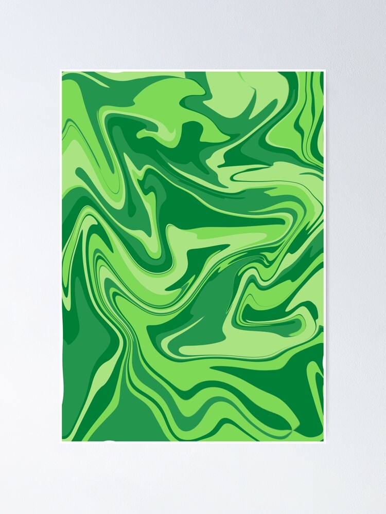 "Green Maniac by Sad" Poster for Sale by FabMandu | Redbubble