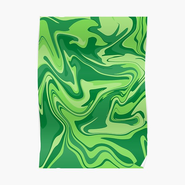 "Green Maniac by Sad" Poster for Sale by FabMandu | Redbubble