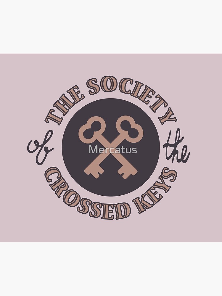 The Society of the Crossed Keys (Tan) Tapestry sold by Iryna B | SKU ...